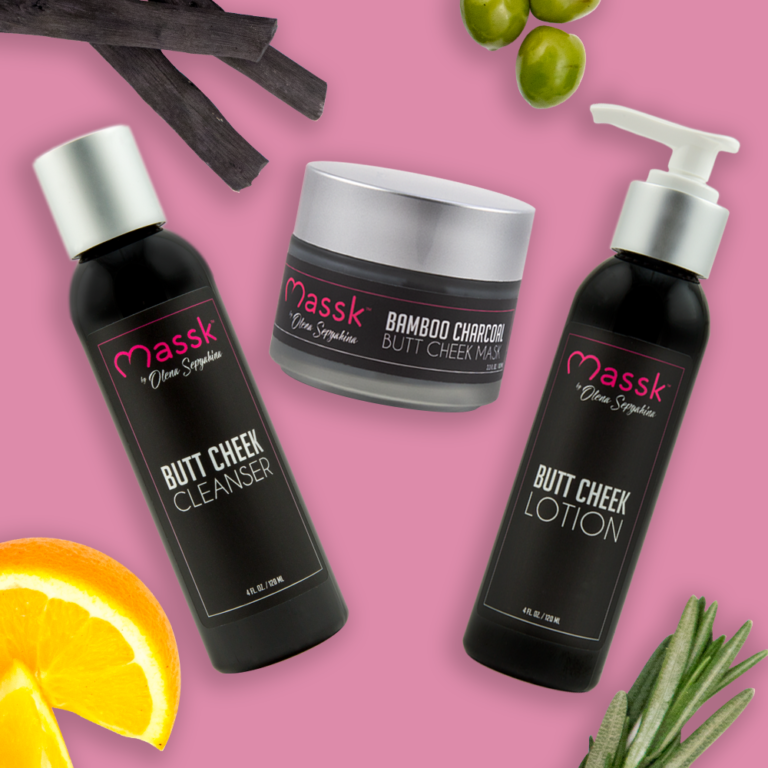 Massk® International - Bamboo Charcoal Butt Cheek Mask